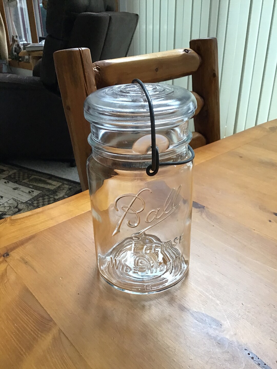 Vintage Ball Eclipse Wide Mouth Canning Jar From the 1940’s - Etsy
