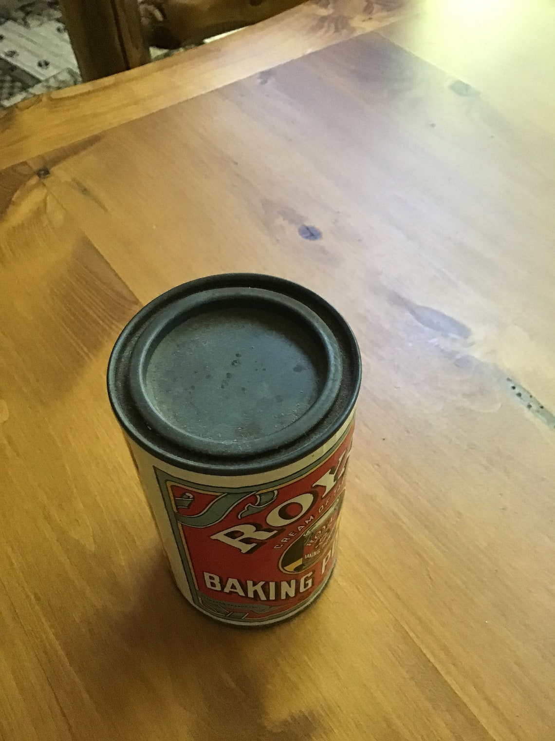 Vintage Royal Baking Powder Canister From 1963 - Etsy