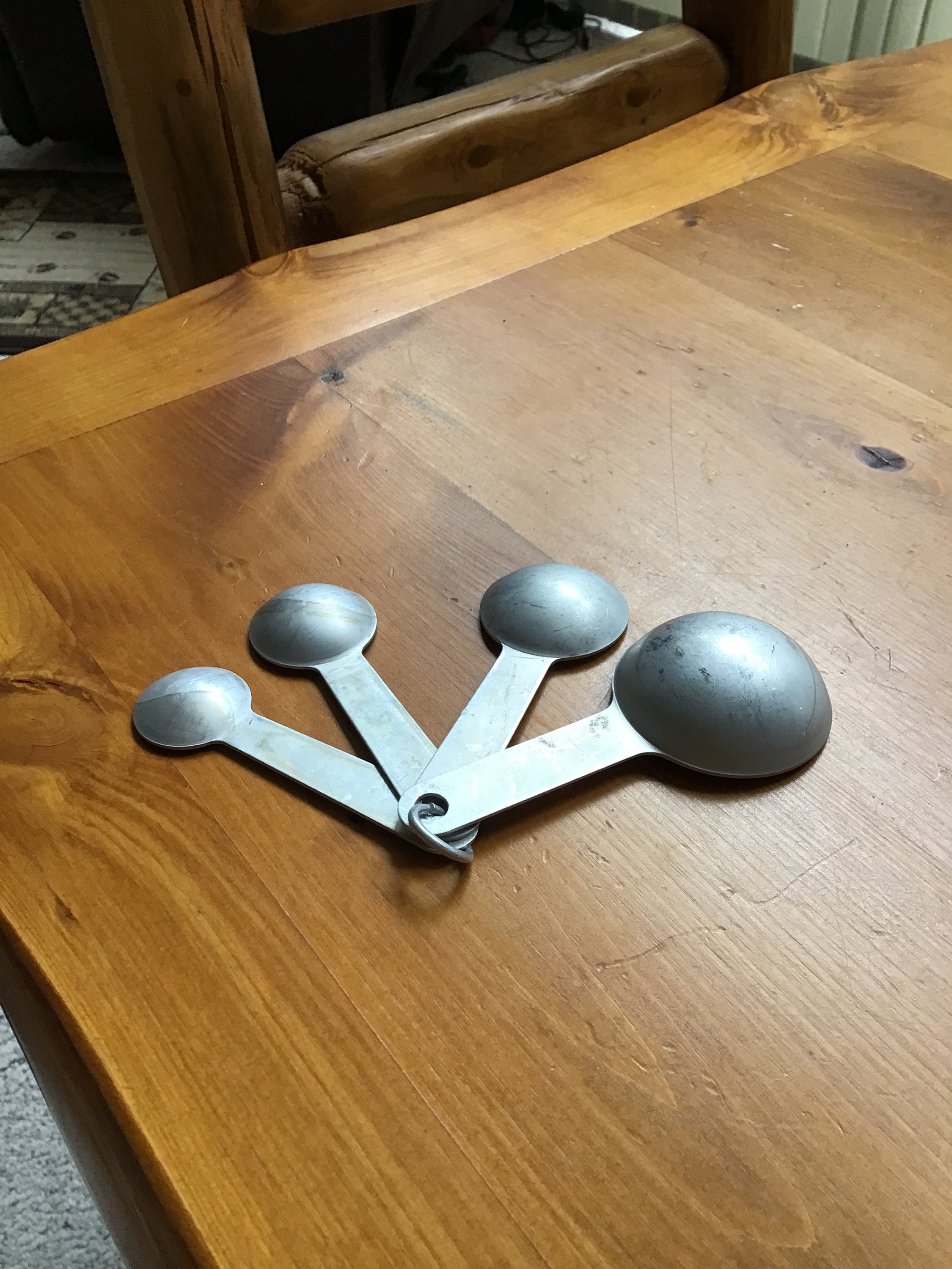 Vintage Aluminum Measuring Spoons From 1940’s - Etsy