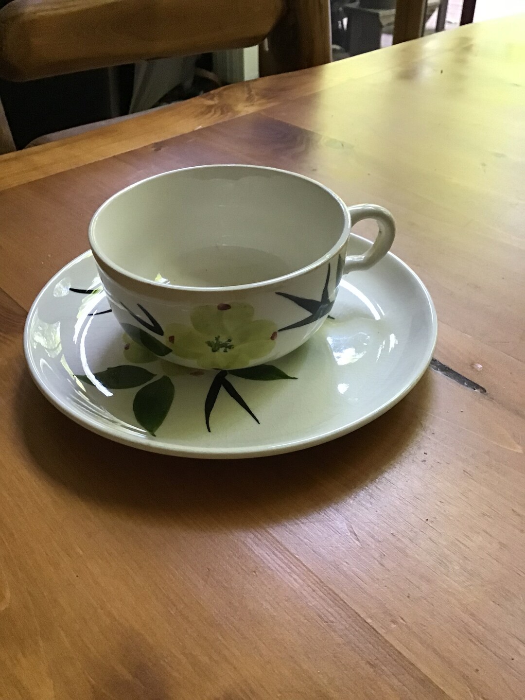 Vintage Blue Ridge Southern Pottery Cup/saucer From 1940’s - Etsy
