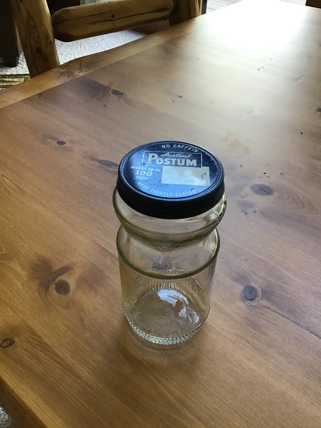 Vintage Postum Lid on Jar From 1940’s - Etsy