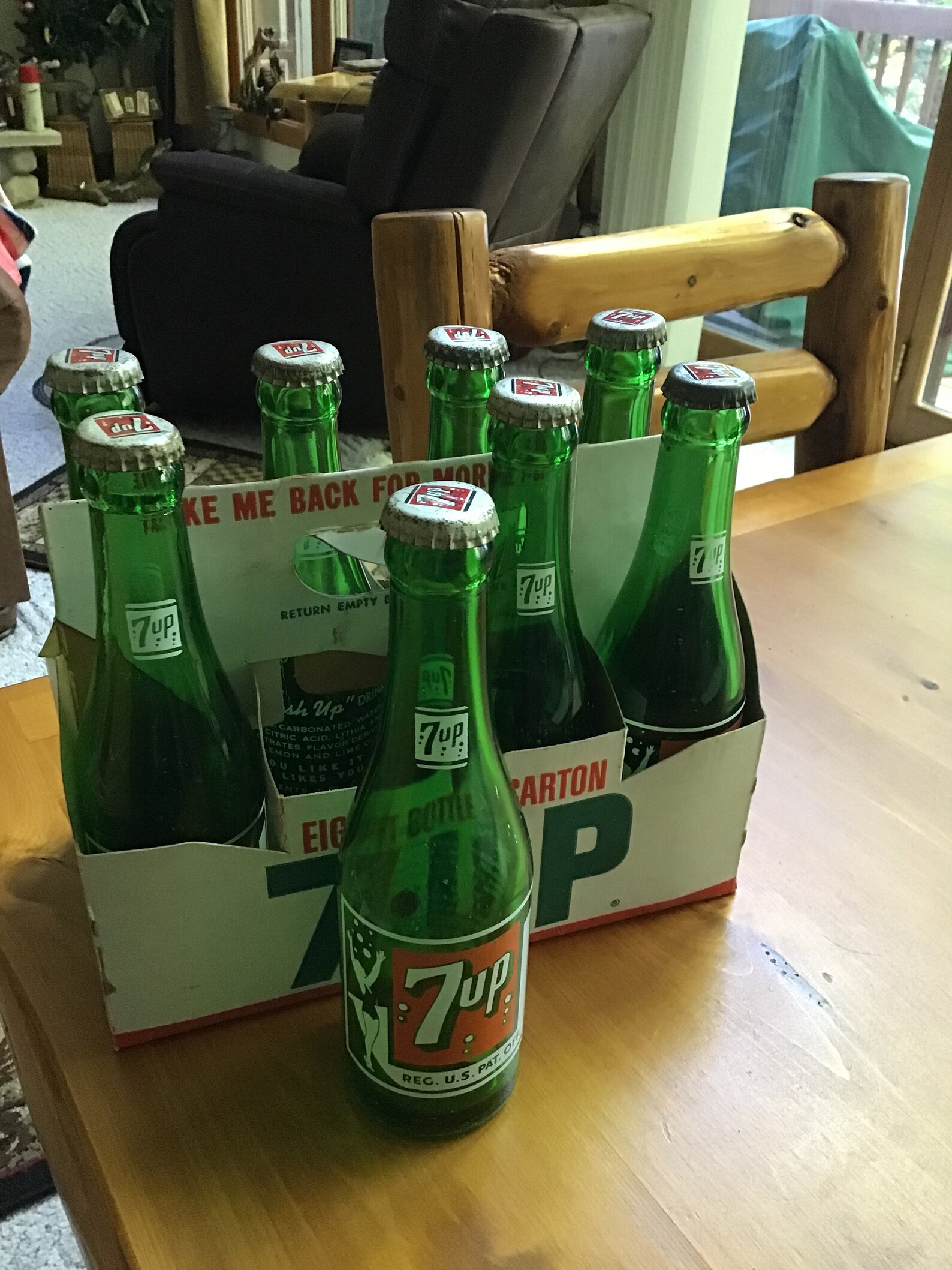 Vintage 8 Pack Bubble Girl 7UP Soda Carton From the 1940s - Etsy