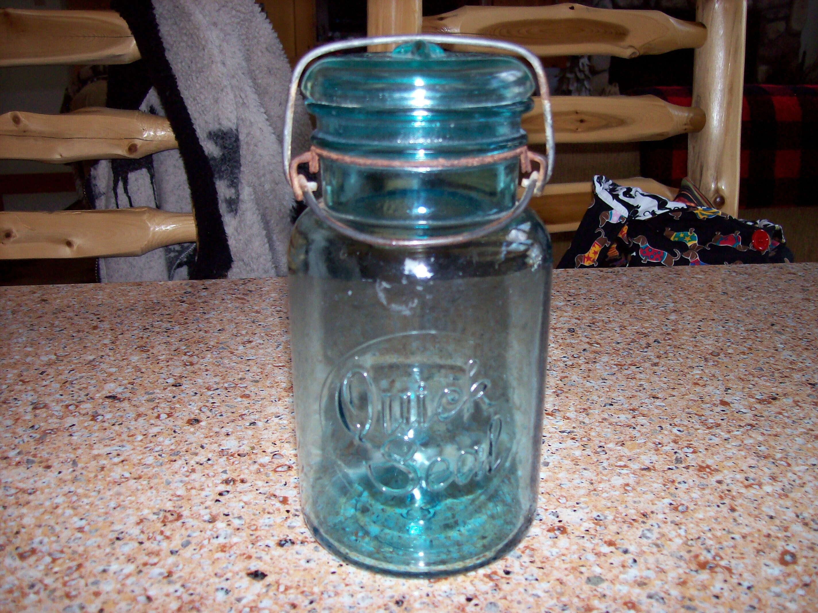 Vintage Quick Seal Quart Jar From the 1940's - Etsy