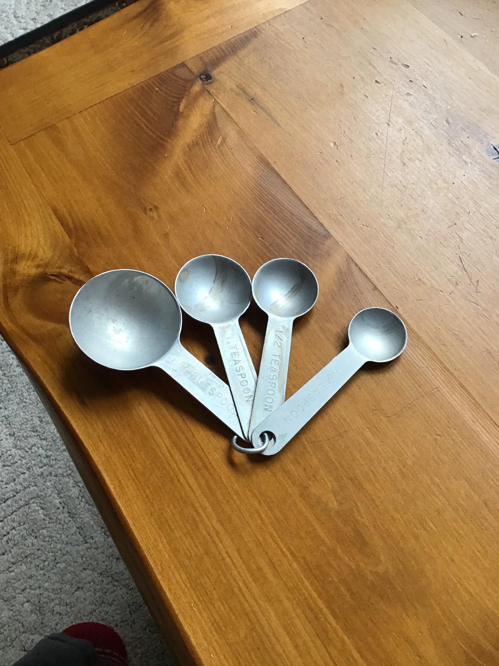 Vintage Aluminum Measuring Spoons From 1940’s - Etsy