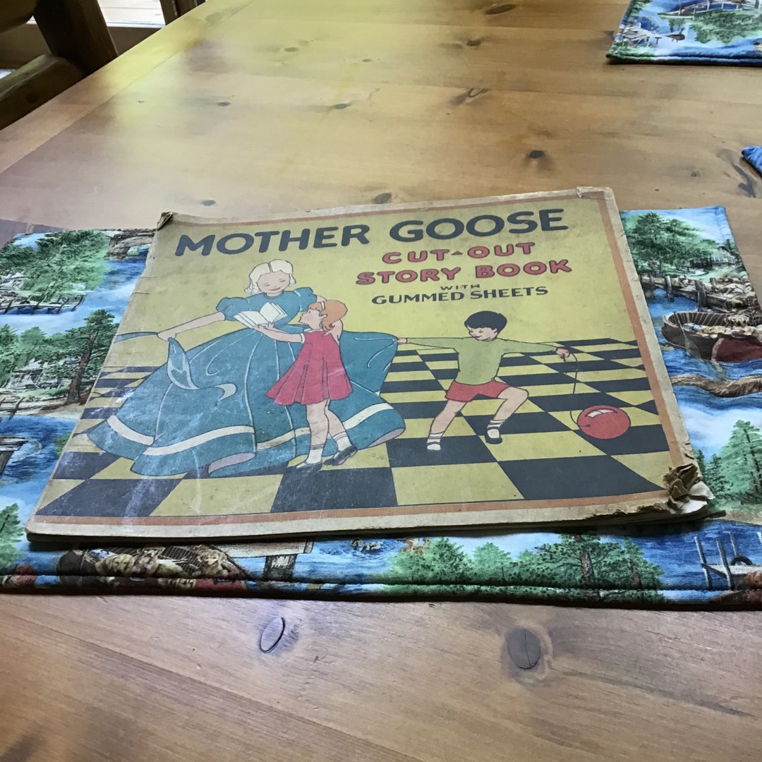 Vintage Children’s Story/activity Book From 1932 - Etsy