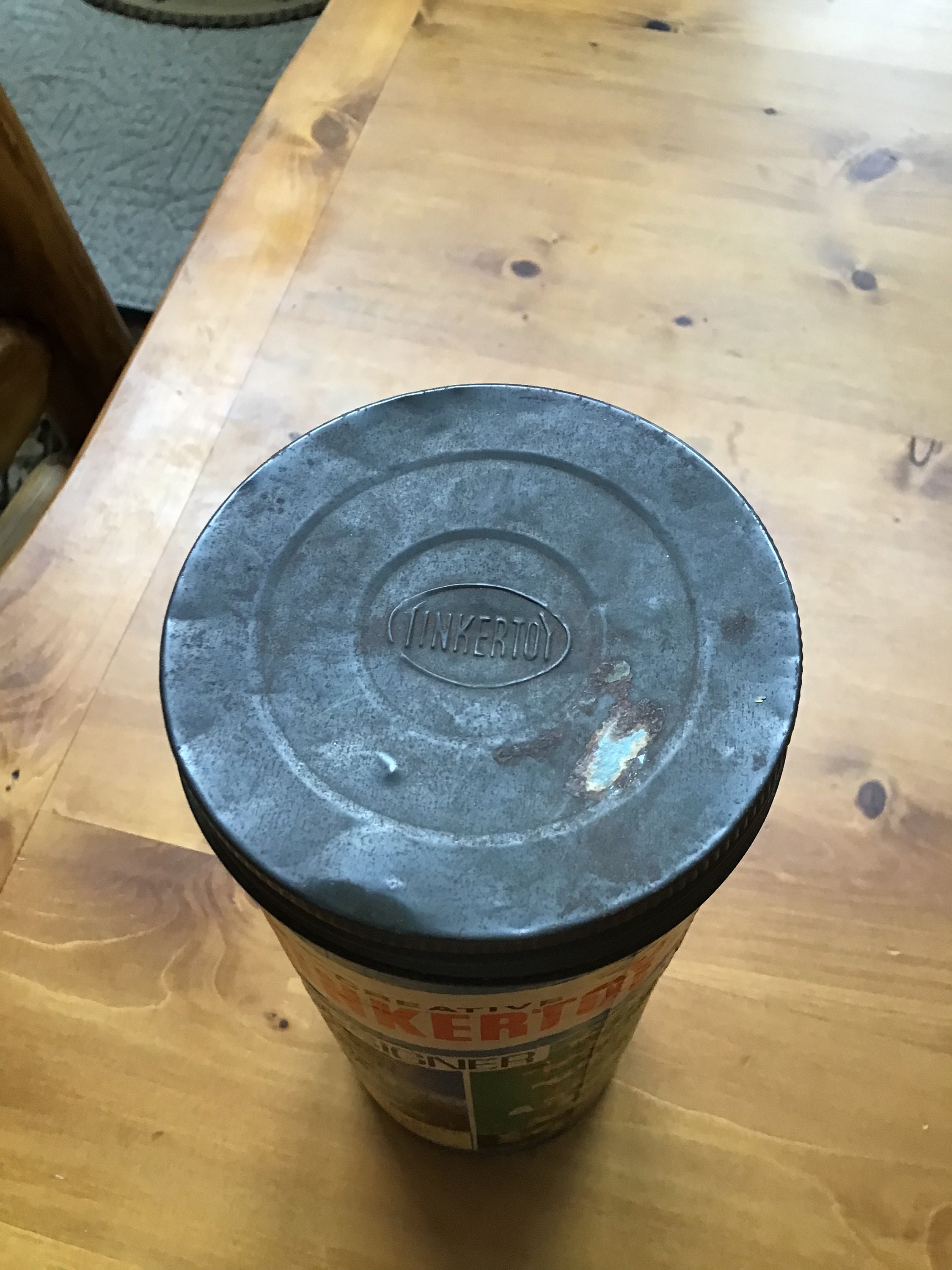 Vintage Tinker Toy Container With 37 Pieces From 1940’s - Etsy