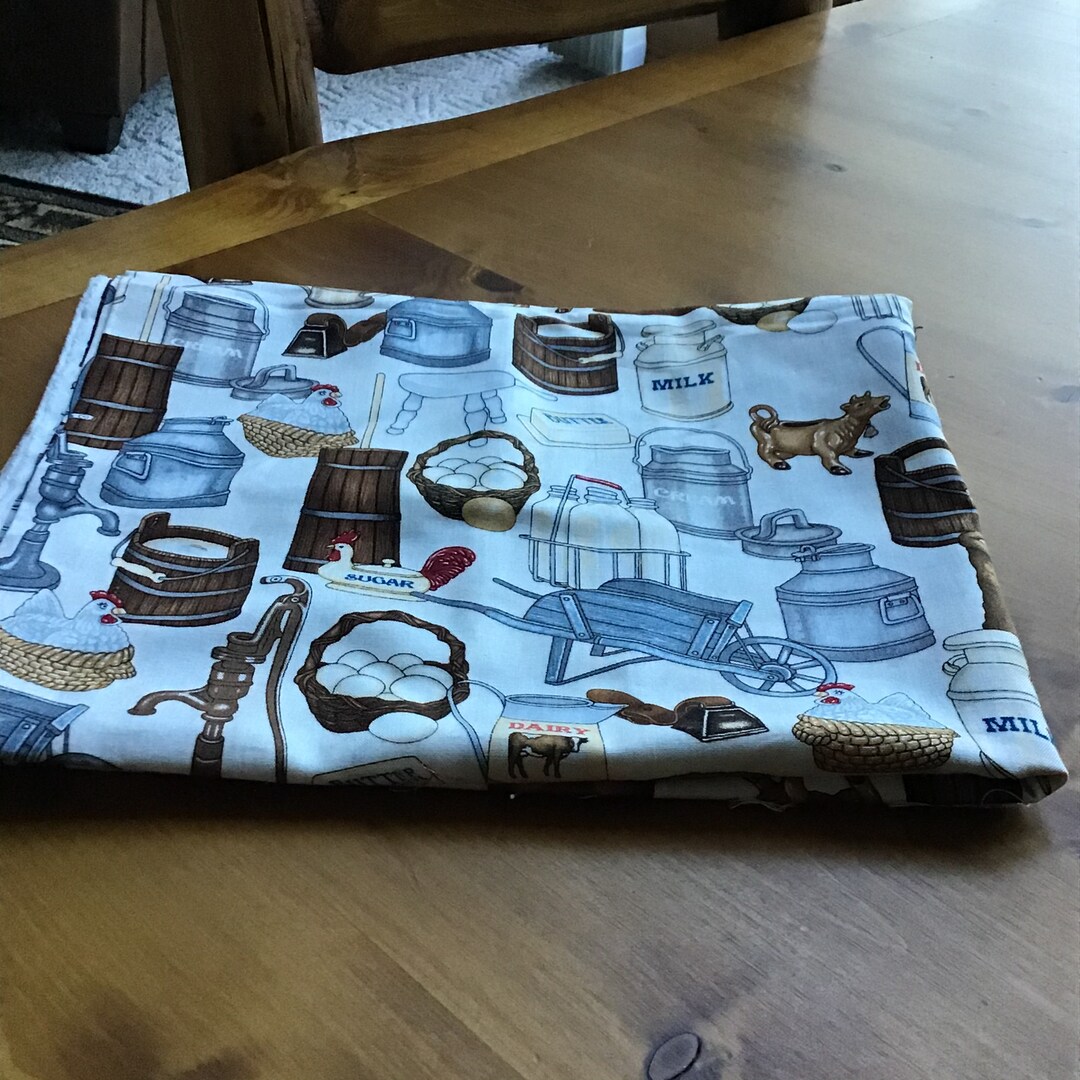 One Yard Country Themed Cotton Fabric - Etsy