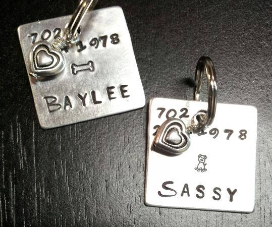 LUCY Dog ID Tag - Etsy