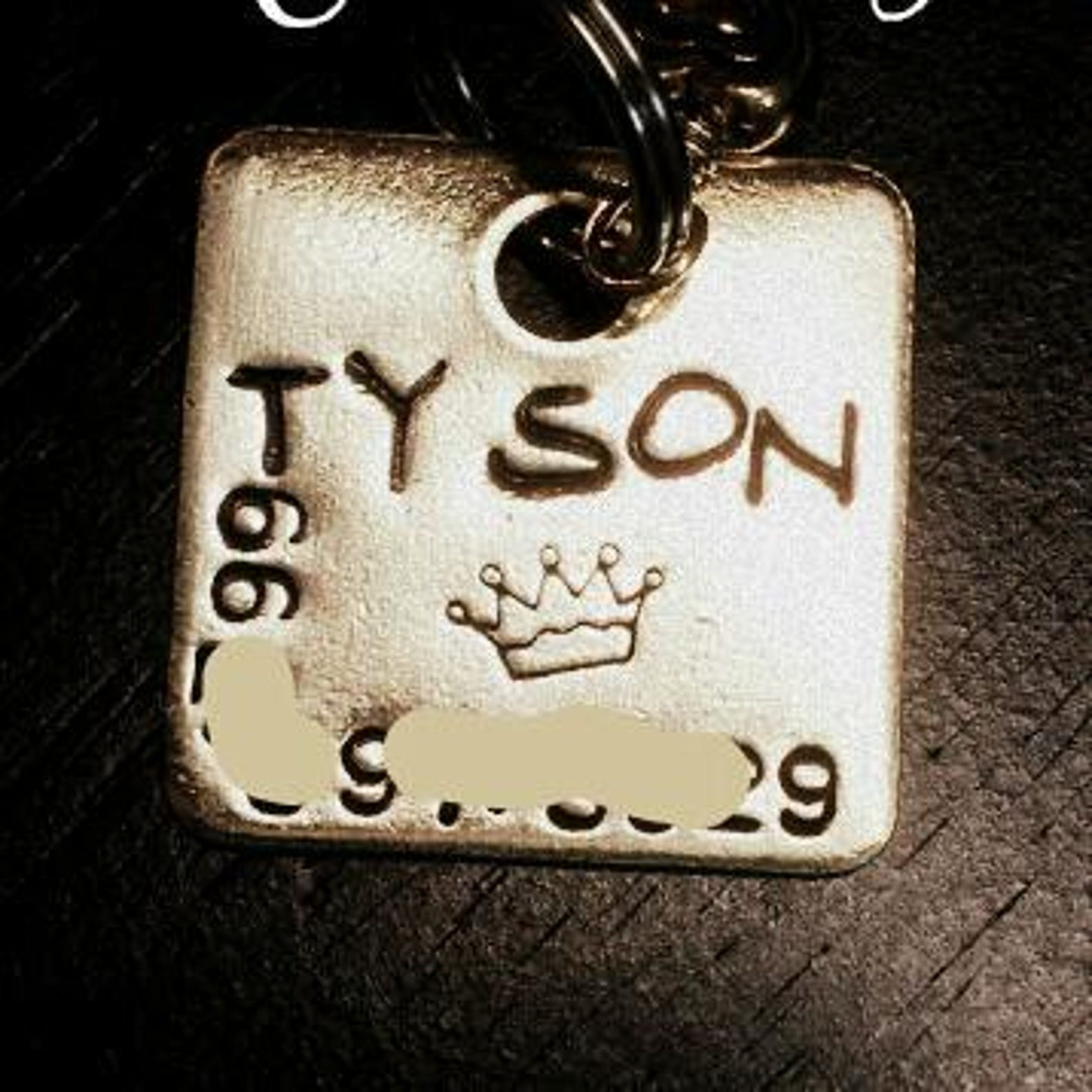 LUCY Dog ID Tag - Etsy