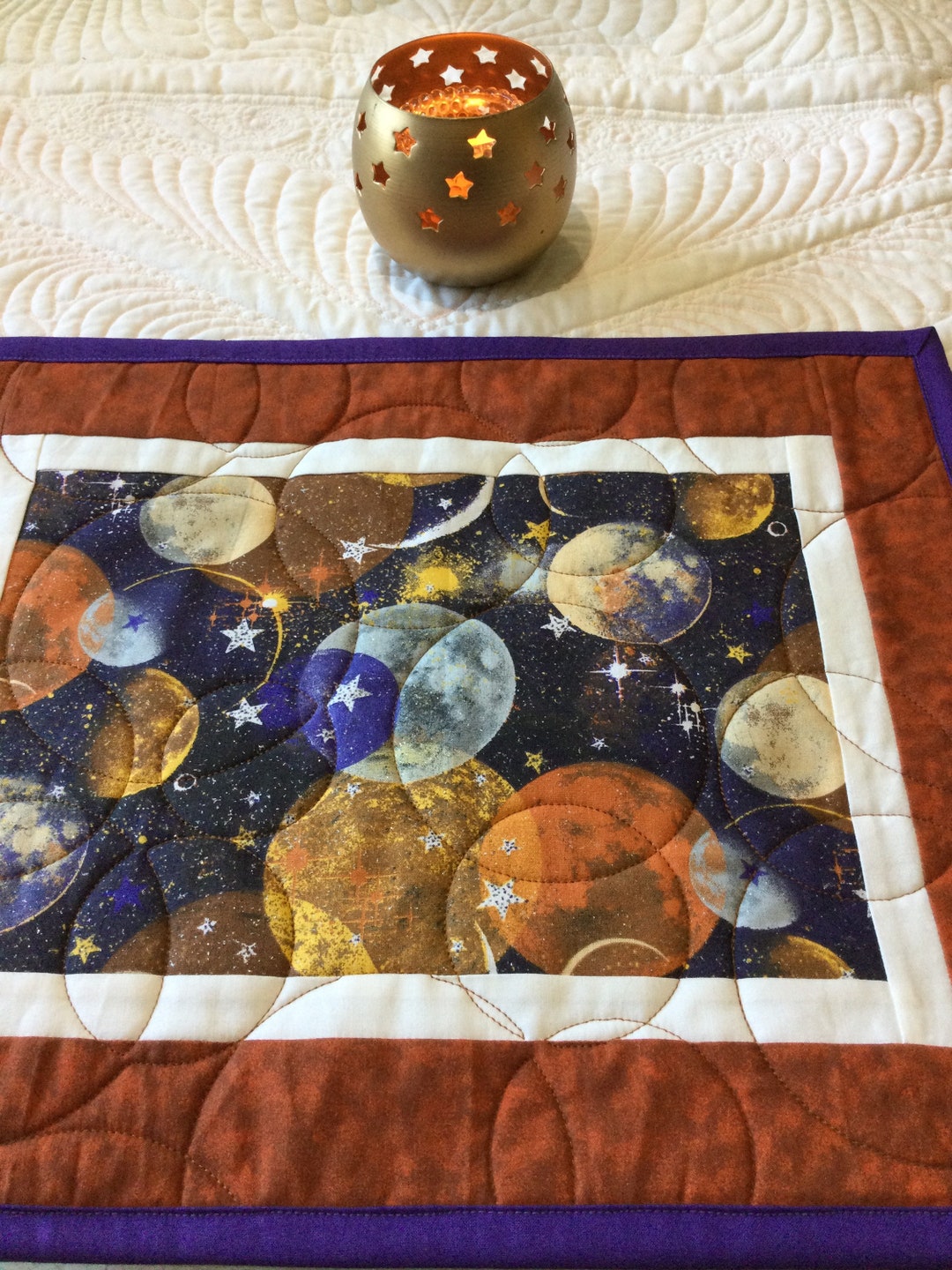 Tarot Mat, Quilted Oracle Mat, Tarot Card Spread, Tarot Cloth, Quilted ...