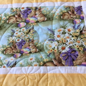 Easter Placemats, Quilted Placemats, Mats for Easter, Spring Placemats ...