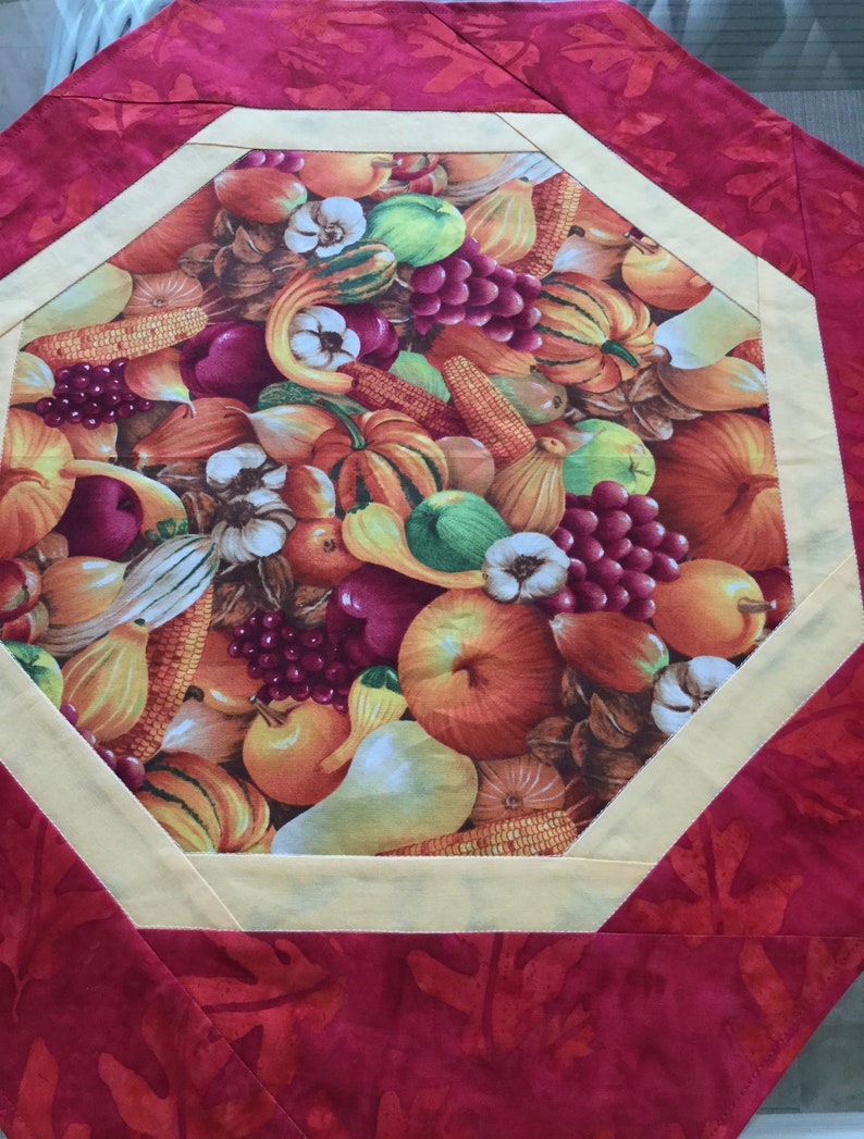 Table Topper Centerpiece Decor Reversible Table Mat - Etsy