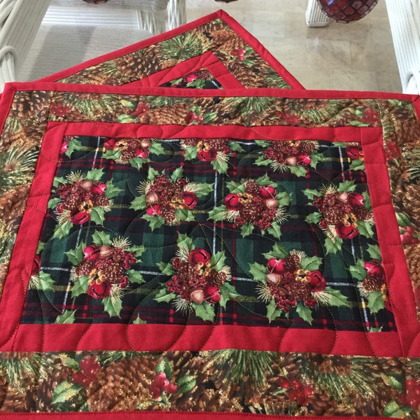 Christmas Placemats - Etsy