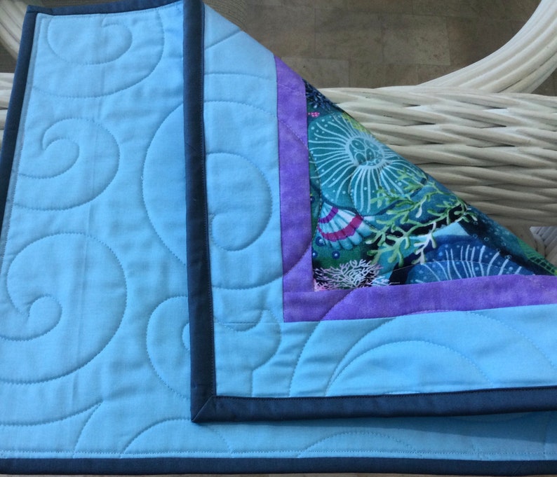 Quilted Placemats Under the Sea Mats Nautical Placemats - Etsy