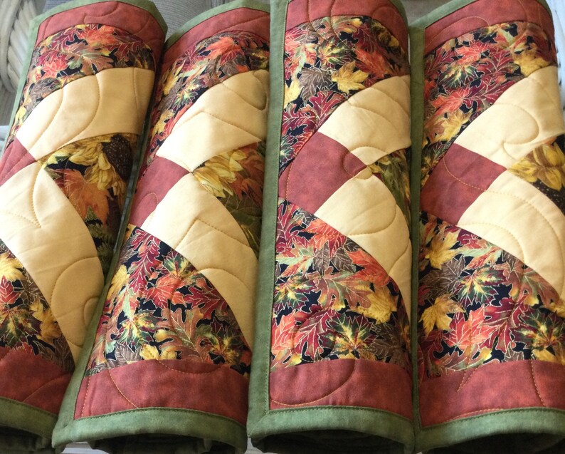 Sunflower Placemats Fall Table Mats Quilted Fall Placemats - Etsy