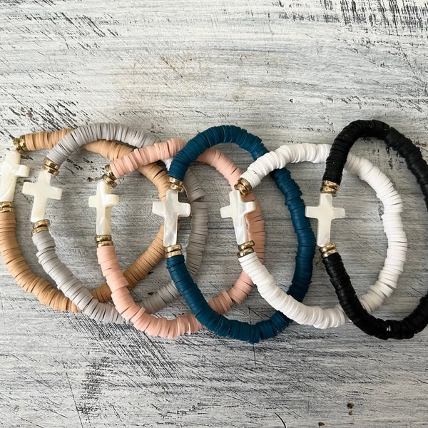 Cross Bracelet - Etsy