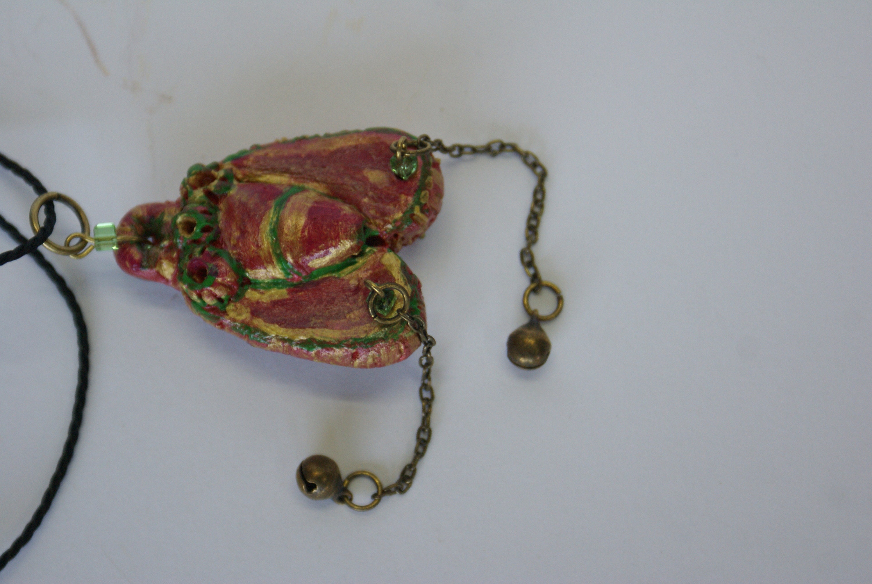 Ceramic Handmade Pendant, Phallus, Greek-roman Phallic Charm Talisman ...