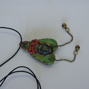 Ceramic handmade pendant, phallus, greek-roman phallic charm talisman ...