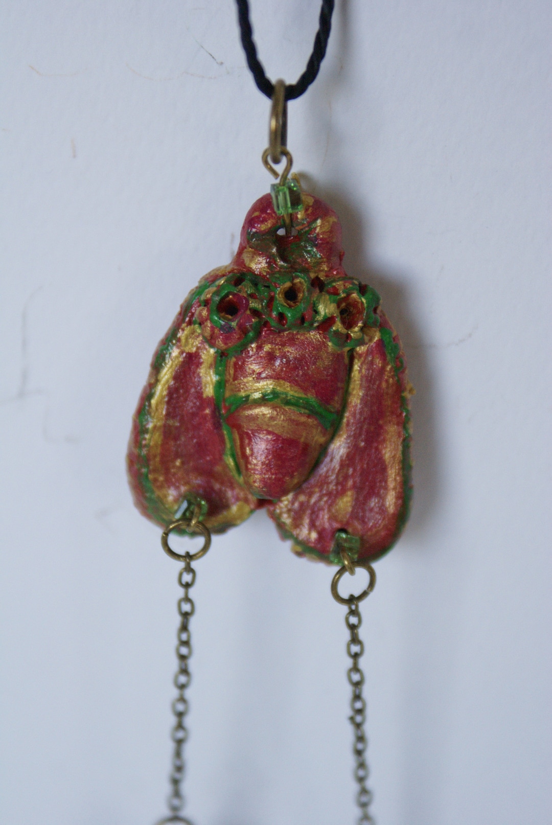 Ceramic Handmade Pendant, Phallus, Greek-roman Phallic Charm Talisman ...
