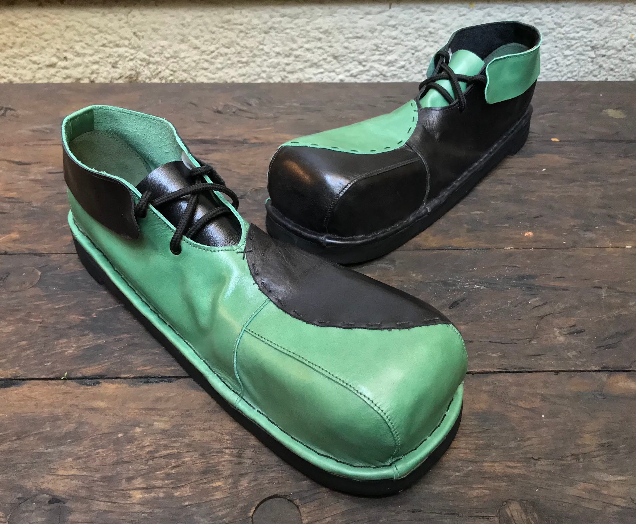 Handmade Leather Clown Shoes - Mod.69 - Etsy