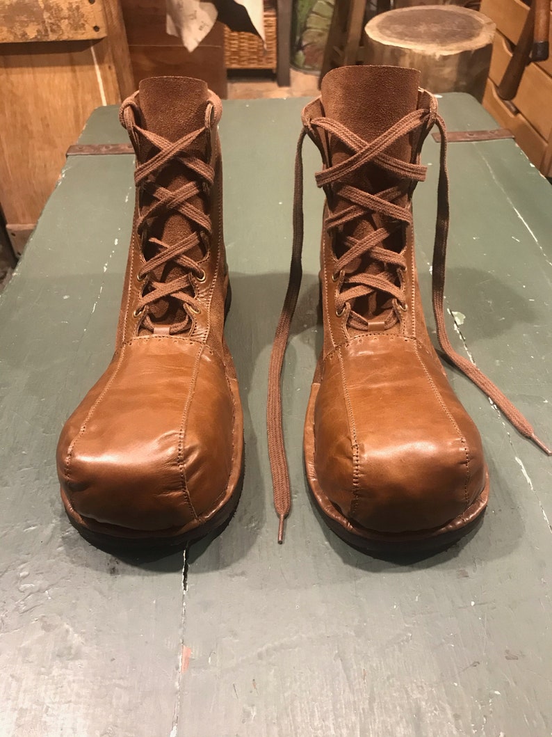 Handmade Leather Clown Shoes - Mod.75 - Etsy