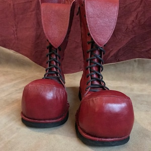 Handmade Leather Clown Shoes - Mod.80 - Etsy