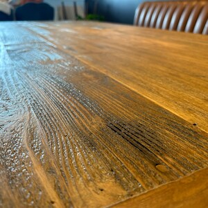 Reclaimed Wood Dining Table on U Legs - "the Gentry" - Etsy