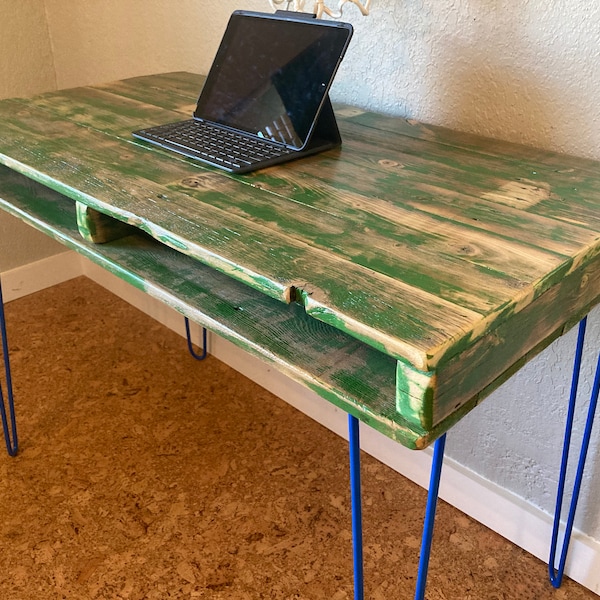 Rustic Desk - Etsy