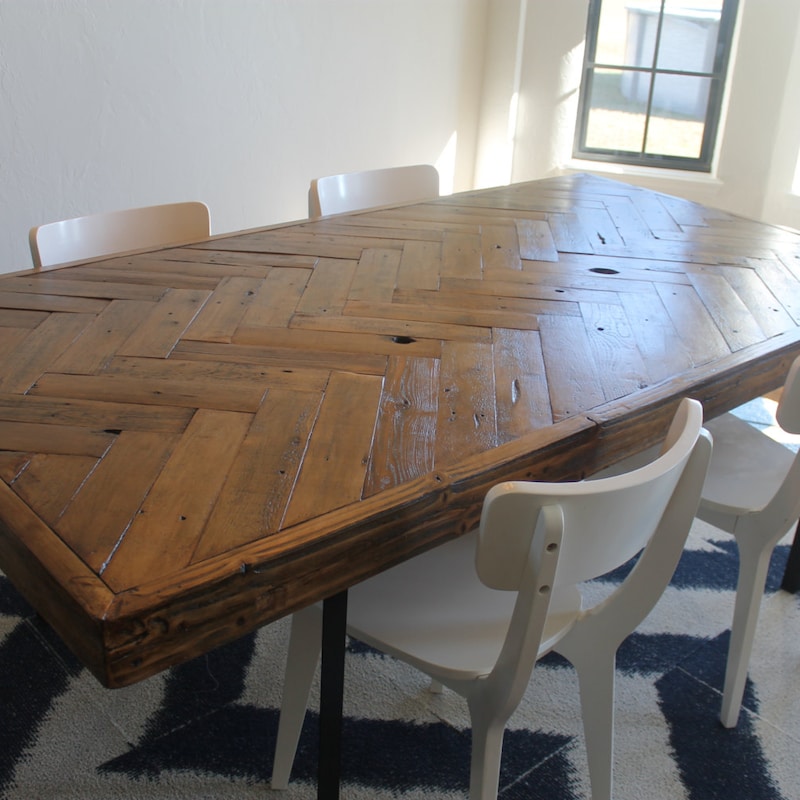 Wood Dining Table - Etsy