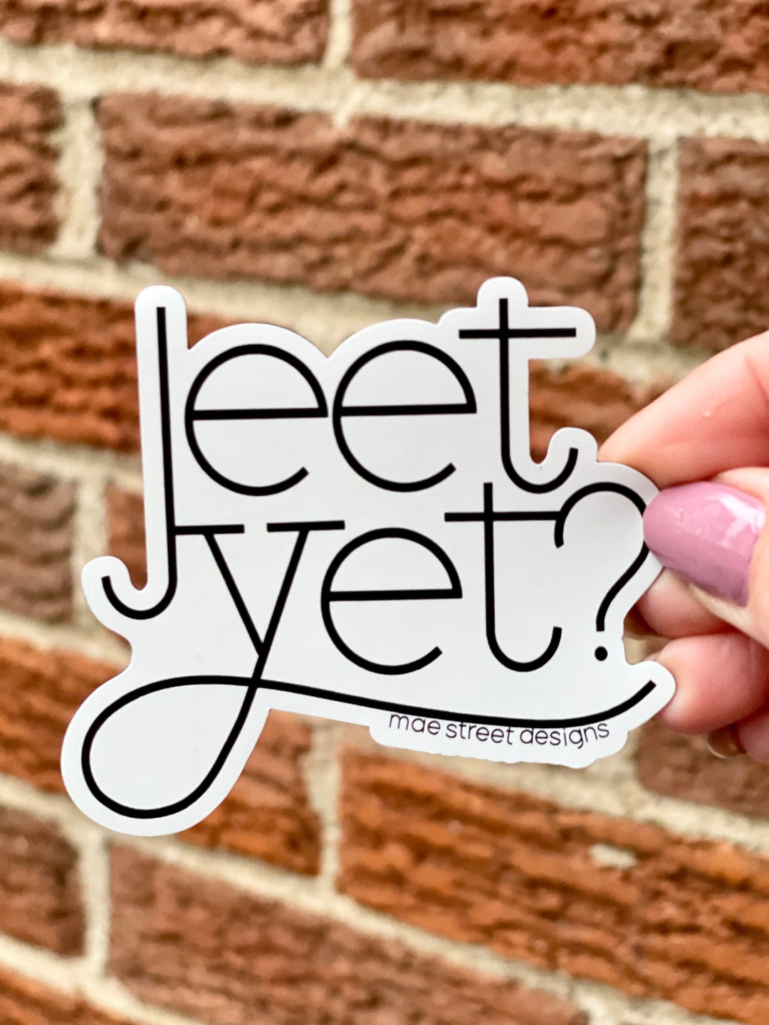 Jeet yet Pittsburghese Pittsburgh Sticker or Magnet - Etsy