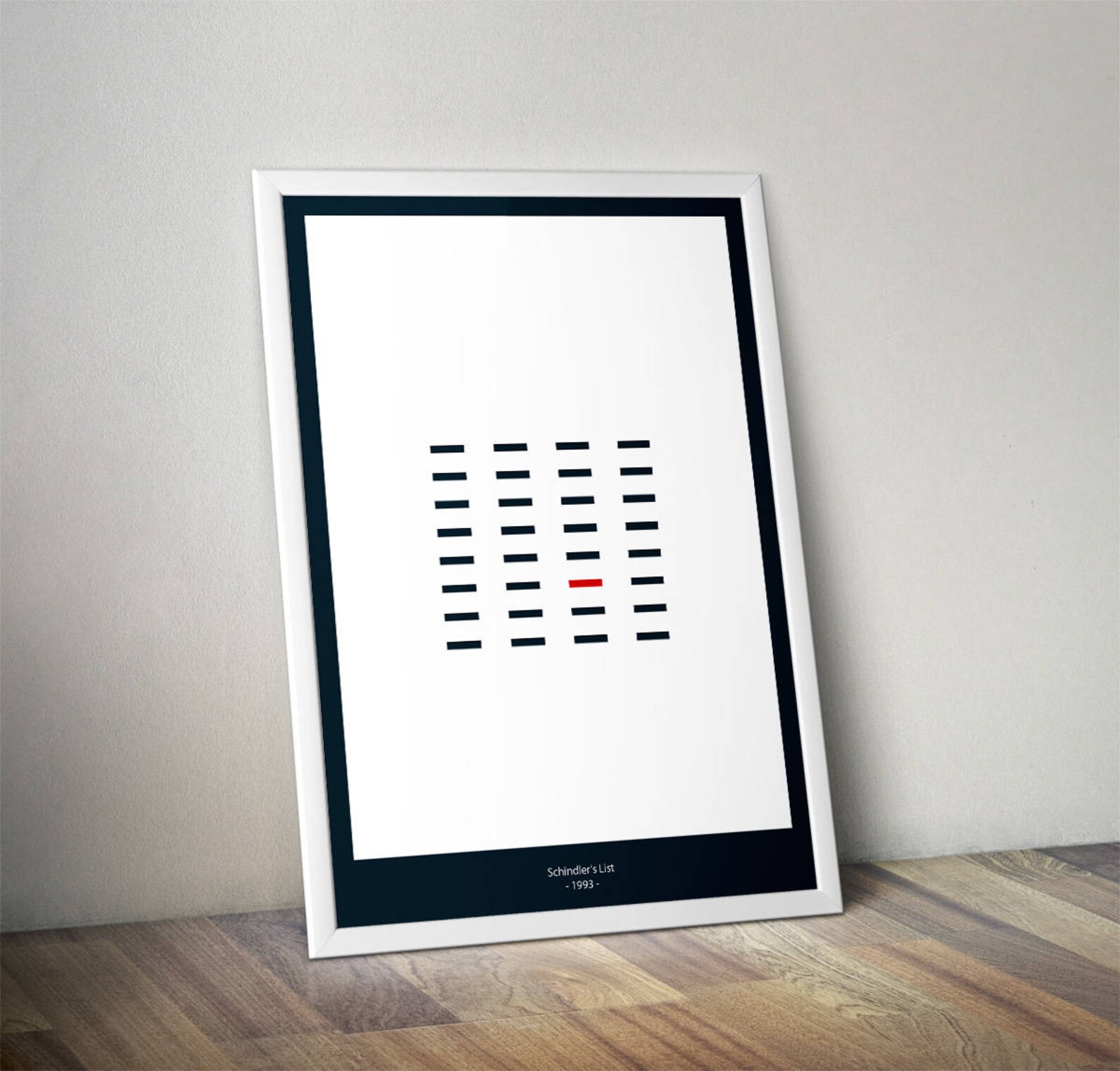 Schindler's List - Minimal Movies Poster - Etsy