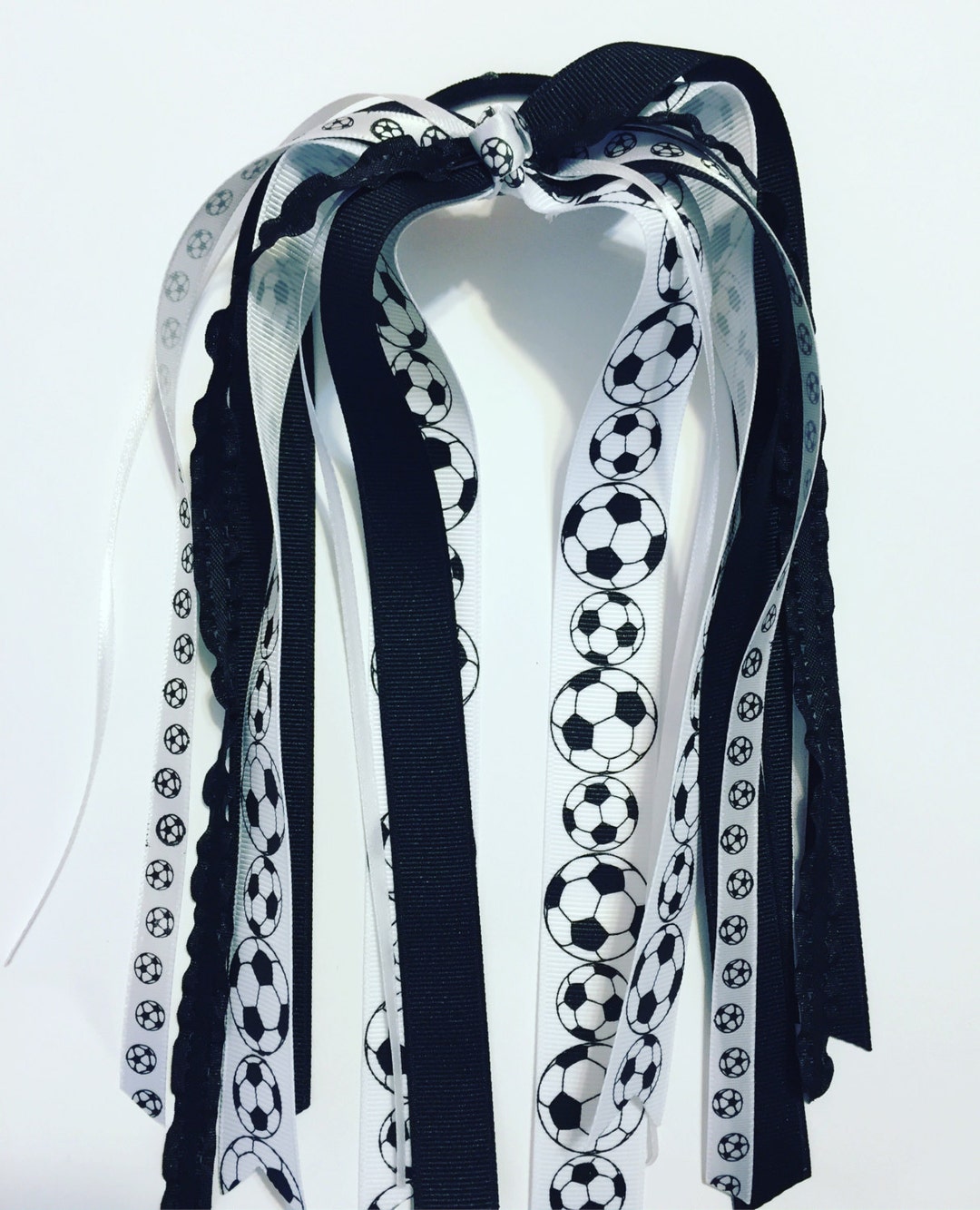 Soccer Ponytail Streamers Streamers Soccer Hairbow Soccer Girl Soccer ...