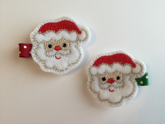 Santa Claus Clippie You pick one | Etsy