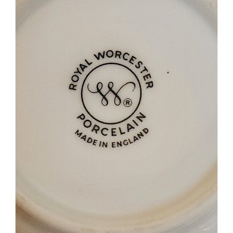 Vintage Royal Worcester Flower Porcelain Egg Coddler 4 Rose Bouquet ...