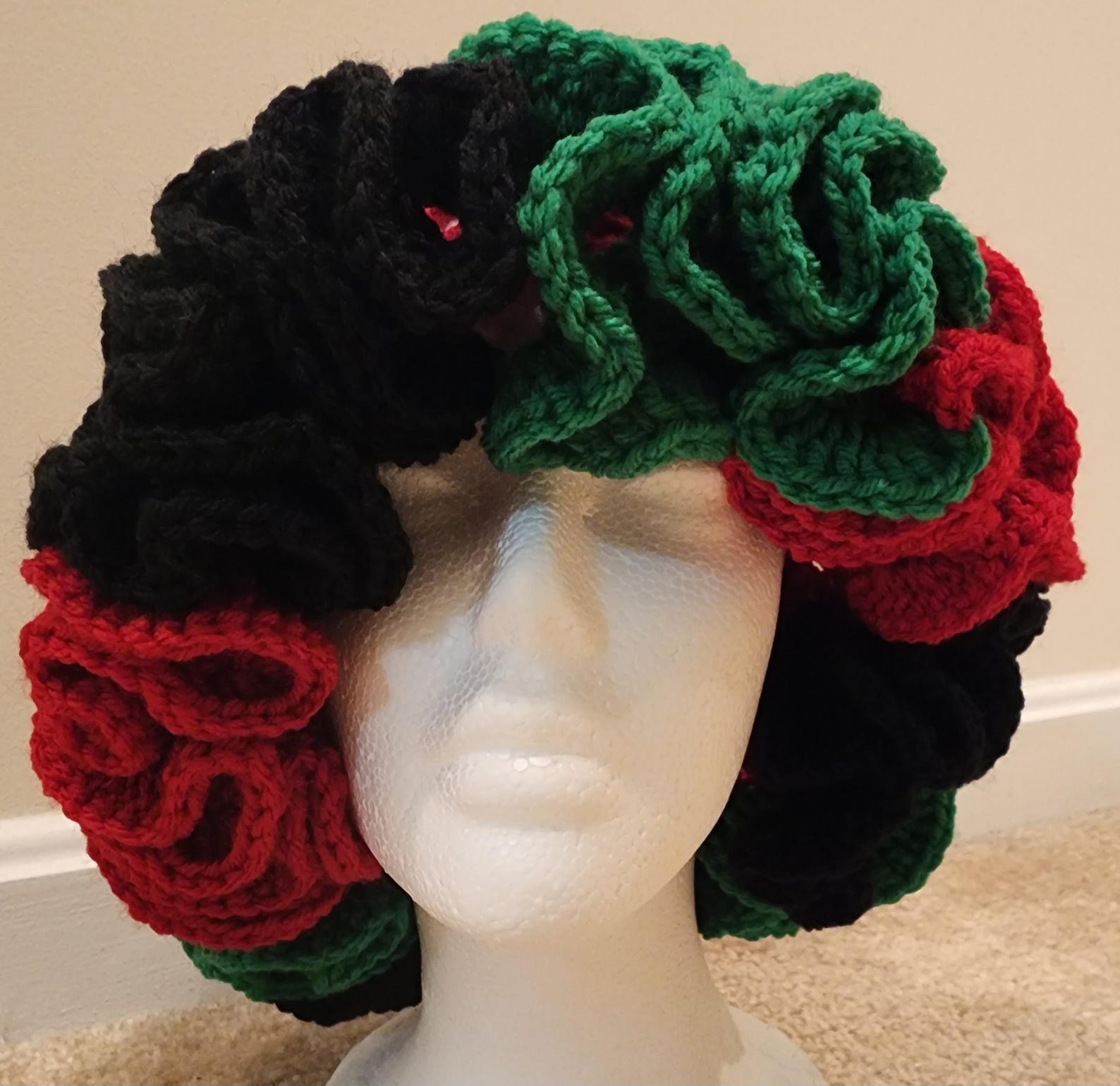 Crochet Curly (ruffle) Hat Pattern - Etsy