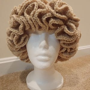 Crochet Curly (ruffle) Hat Pattern - Etsy