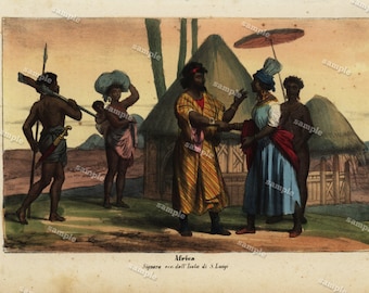 18th century africa | Etsy