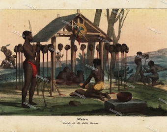 18th century africa | Etsy