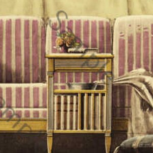 RARE Chromolithograph After Original Drawing by Foussier, Printed by ...