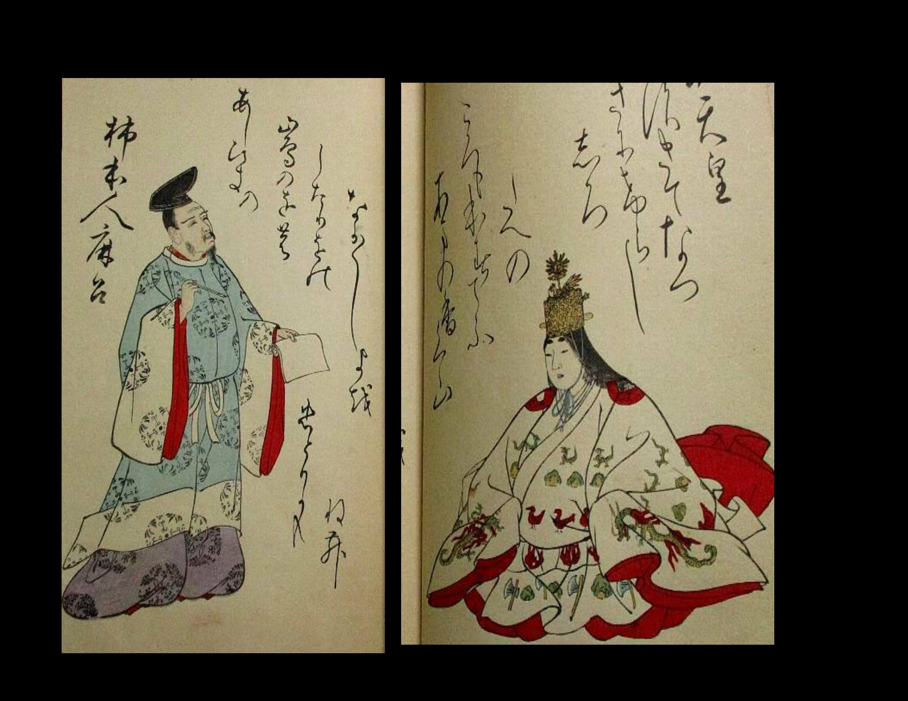 Japanese Kimono Design Woodblock Poems Ukiyo-e Woodblock Print BOOK - Etsy
