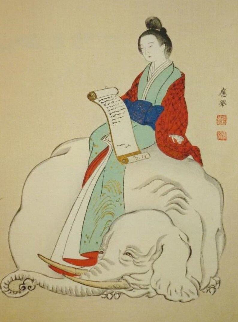 Ukiyo Japanese Woodblock Print Woman by Artist Okyo Maruyama - Etsy Ukiyo Japanese Woodblock Print Woman by Artist Okyo Maruyama - Etsy