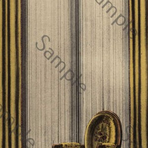 RARE Chromolithograph After Original Drawing by Foussier, Printed by ...