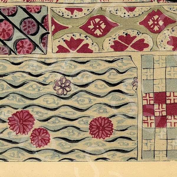 Japanese Woodblock - Etsy