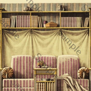 RARE Chromolithograph After Original Drawing by Foussier, Printed by ...