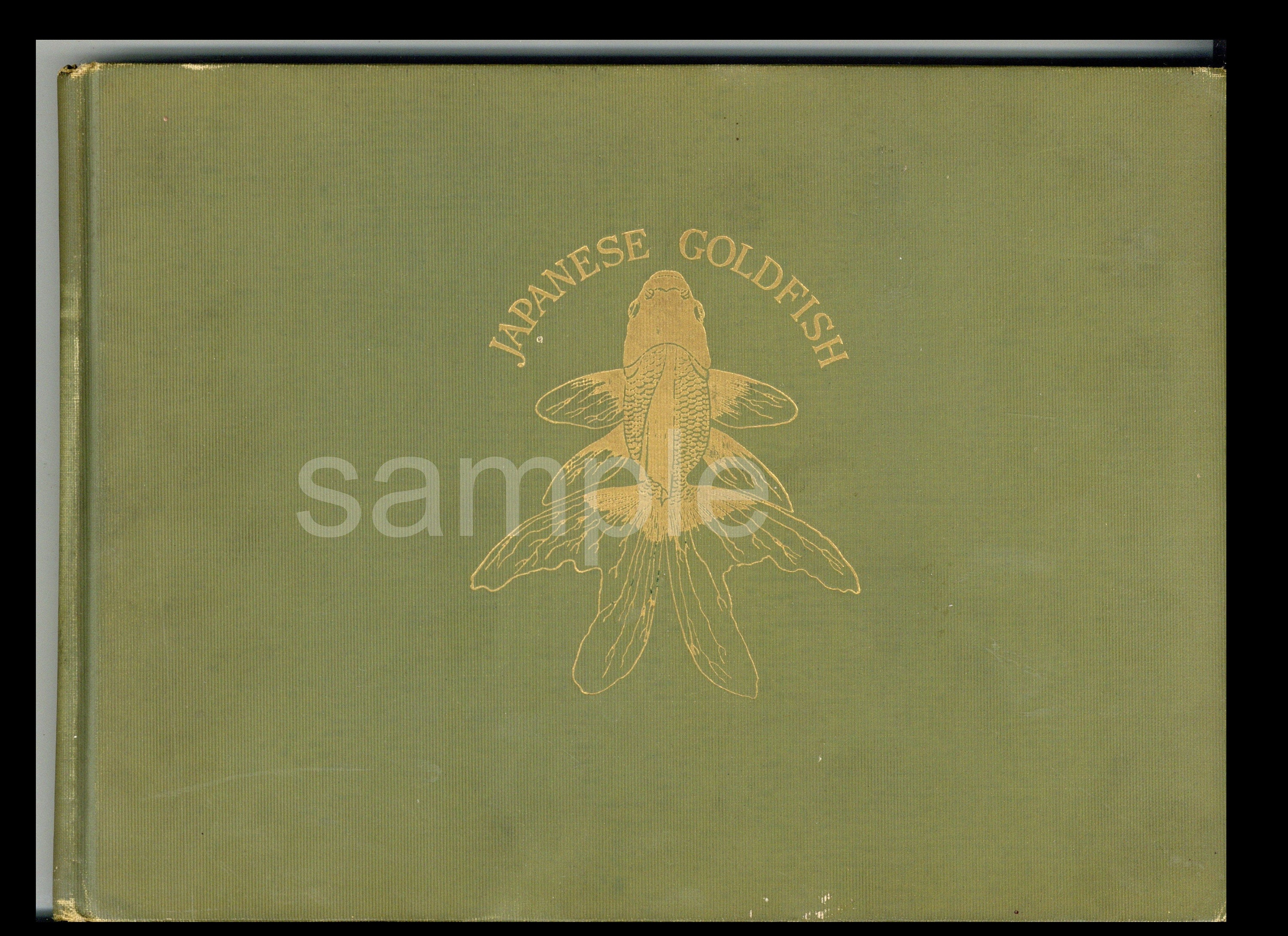 Japanese Goldfish Book Their Types and Cultivation a Rare Collector ...