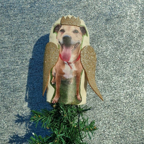 Dog Tree Topper - Etsy