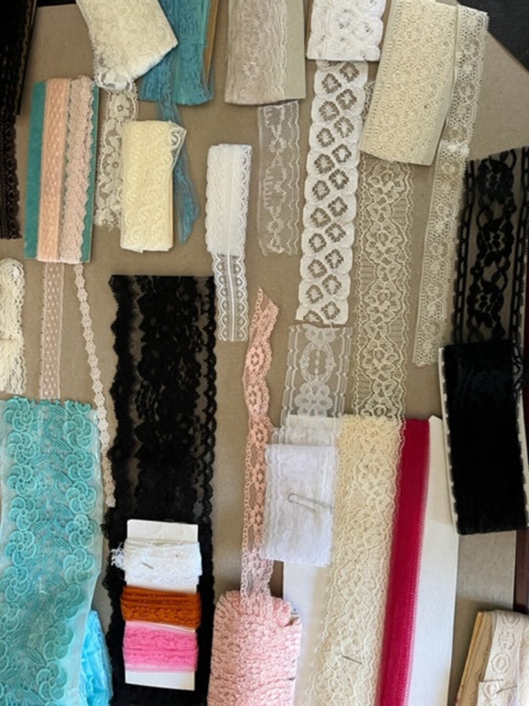 Vintage Lace Assorted Colors Whole Lot - Etsy