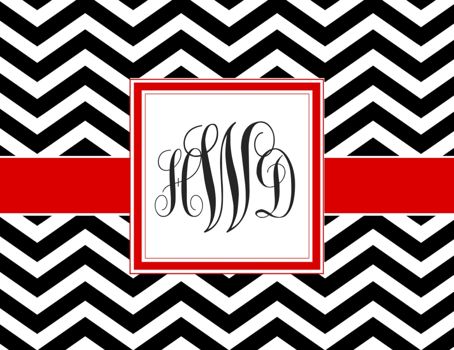 Personalized Red and Black Monogram Stationery Set of 10 - Etsy 日本