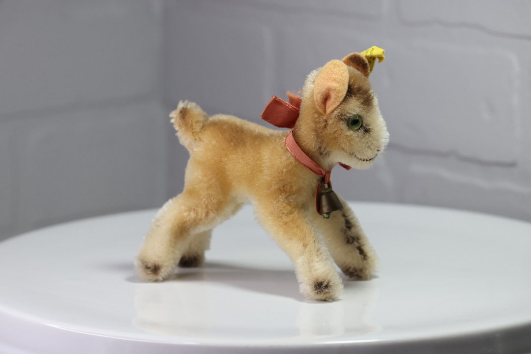 1950s Steiff Billy Goat Al Ids Small Stuffed Animals Original Germany ...