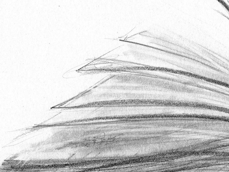 Pencil Drawing Print - Be Daring Day 365 - Etsy
